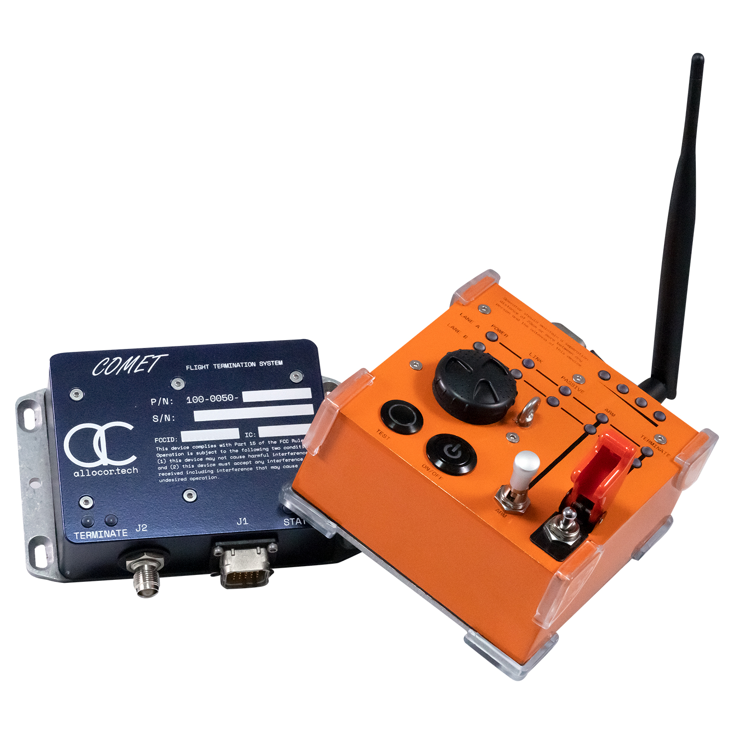 CometE-Stop & Flight Termination – allocortech