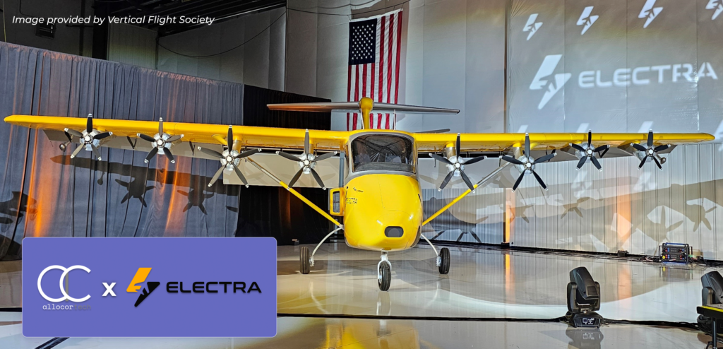 Announcement of Partnership with Electra Aero – allocortech